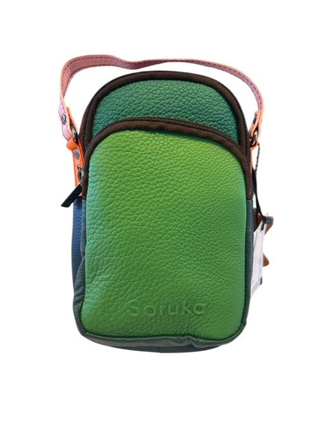 Soruka - Ruth - Small Multi Compartment Leather Crossbody Bag (81124 ...